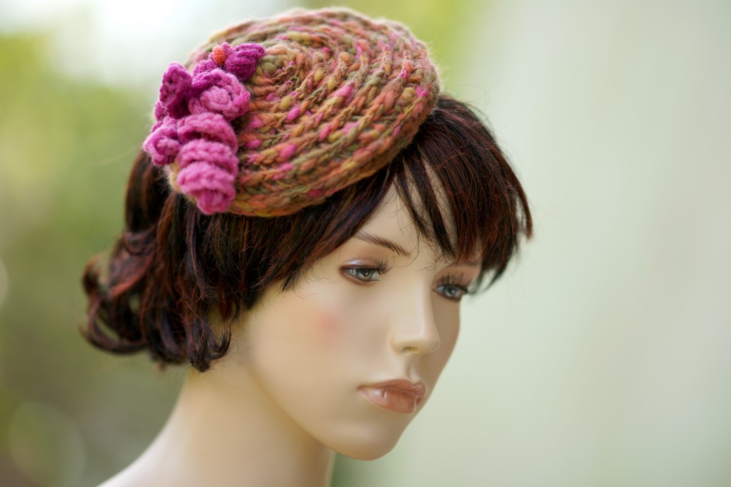 ATELIER RETRO: Toczek na głowę